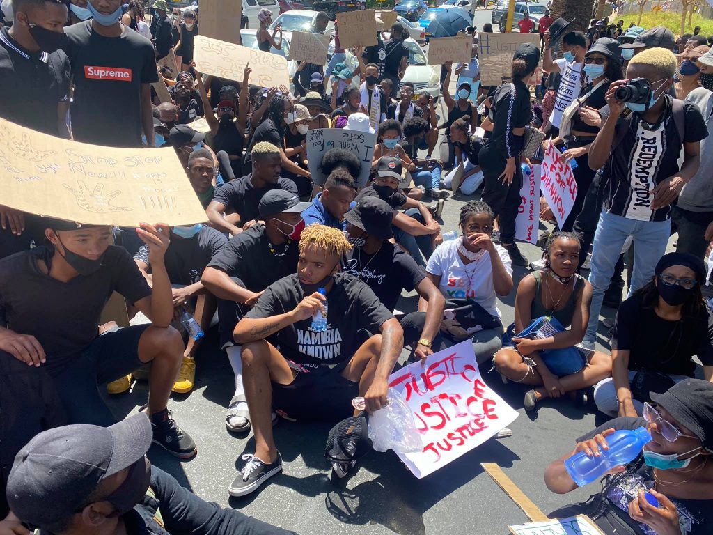 PROTESTS ON GBV IN NAMIBIA (08 OCTOBER 2020) PART 1 – Eagle FM