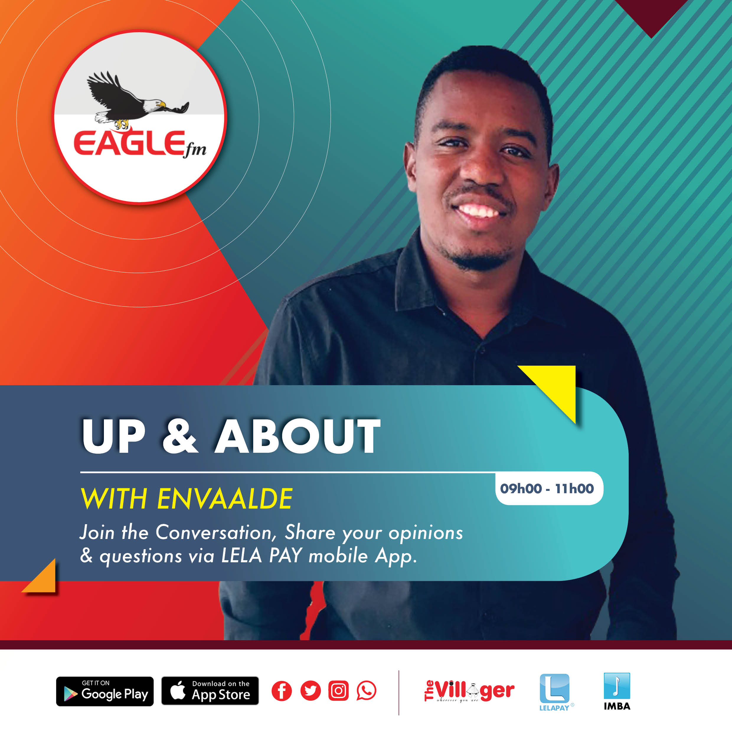 UP AND ABOUT WITH ENVAALDE (1 OCT 2022) – Eagle FM
