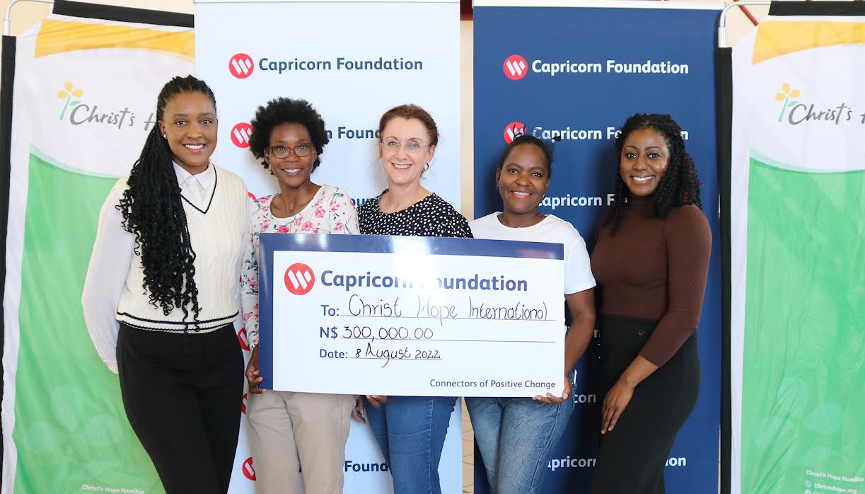 Capricorn Foundation to Capitalize Christ Hope Food Garden Projects ...