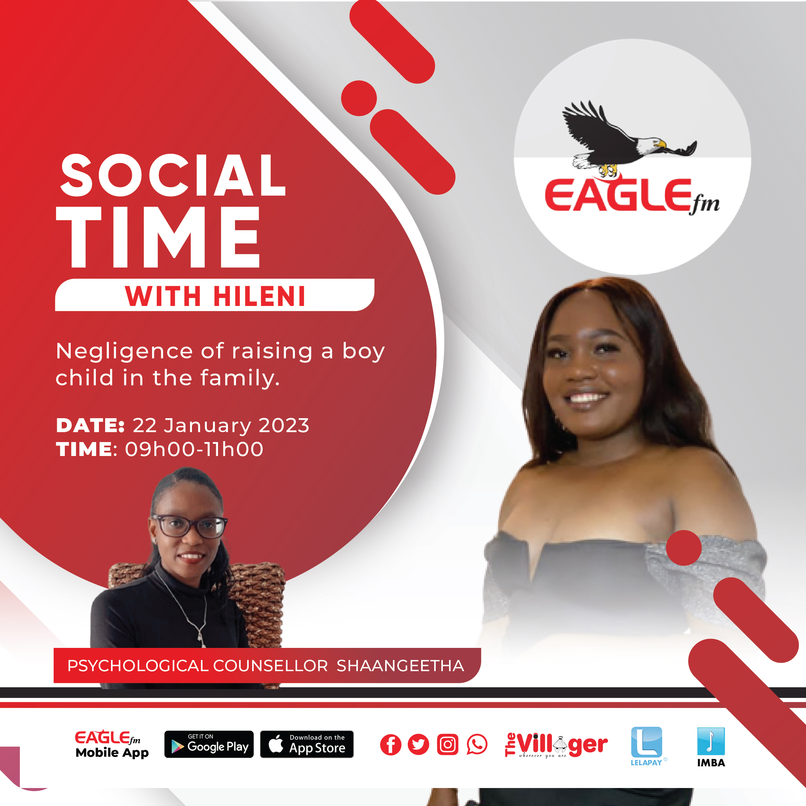 SOCIAL TIME WITH HILENI (22 JANUARY 2023) – Eagle FM