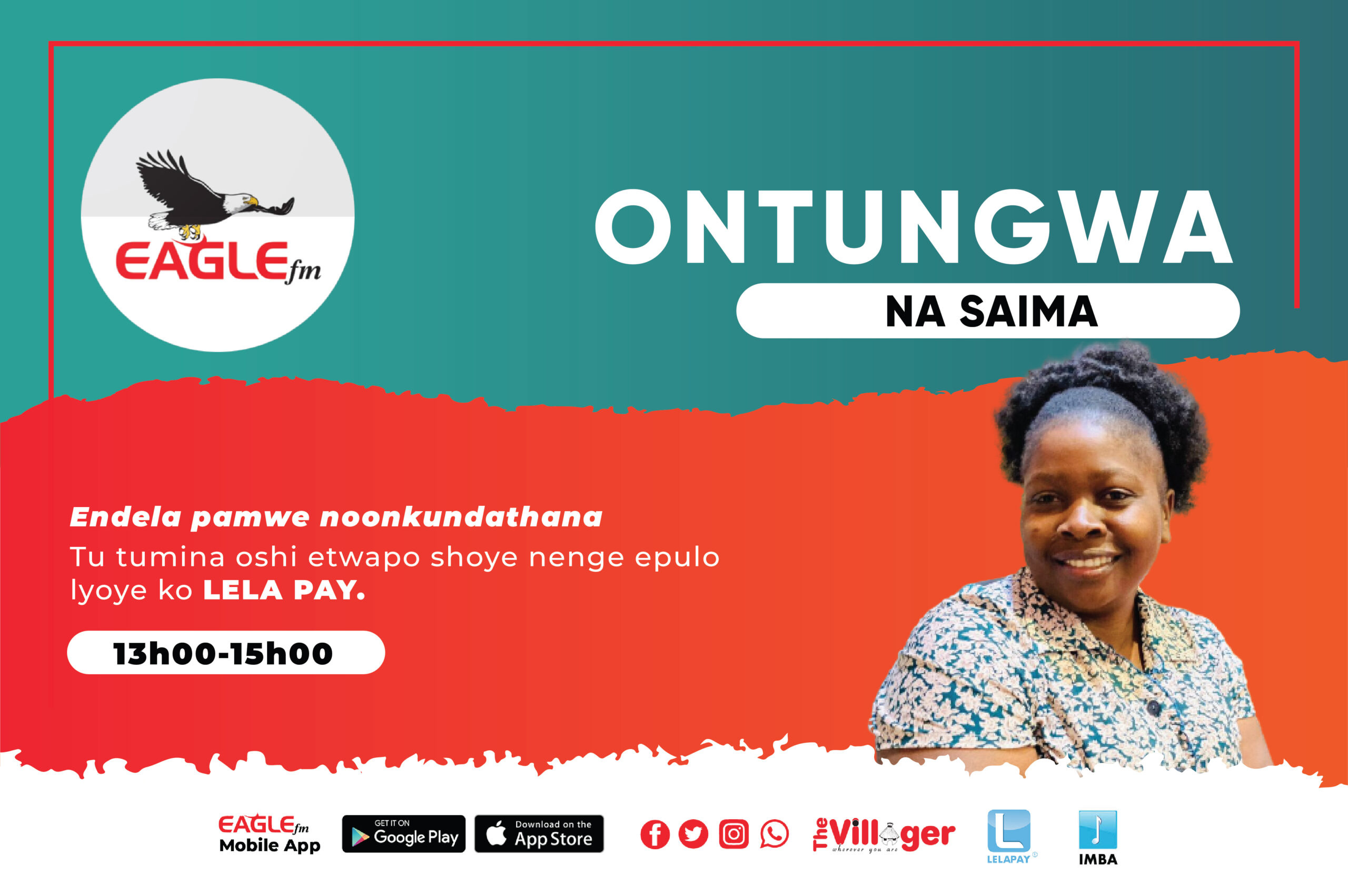 ONTUNGWA PAMWE NA SAIMA (18 MARCH 2023) – Eagle FM