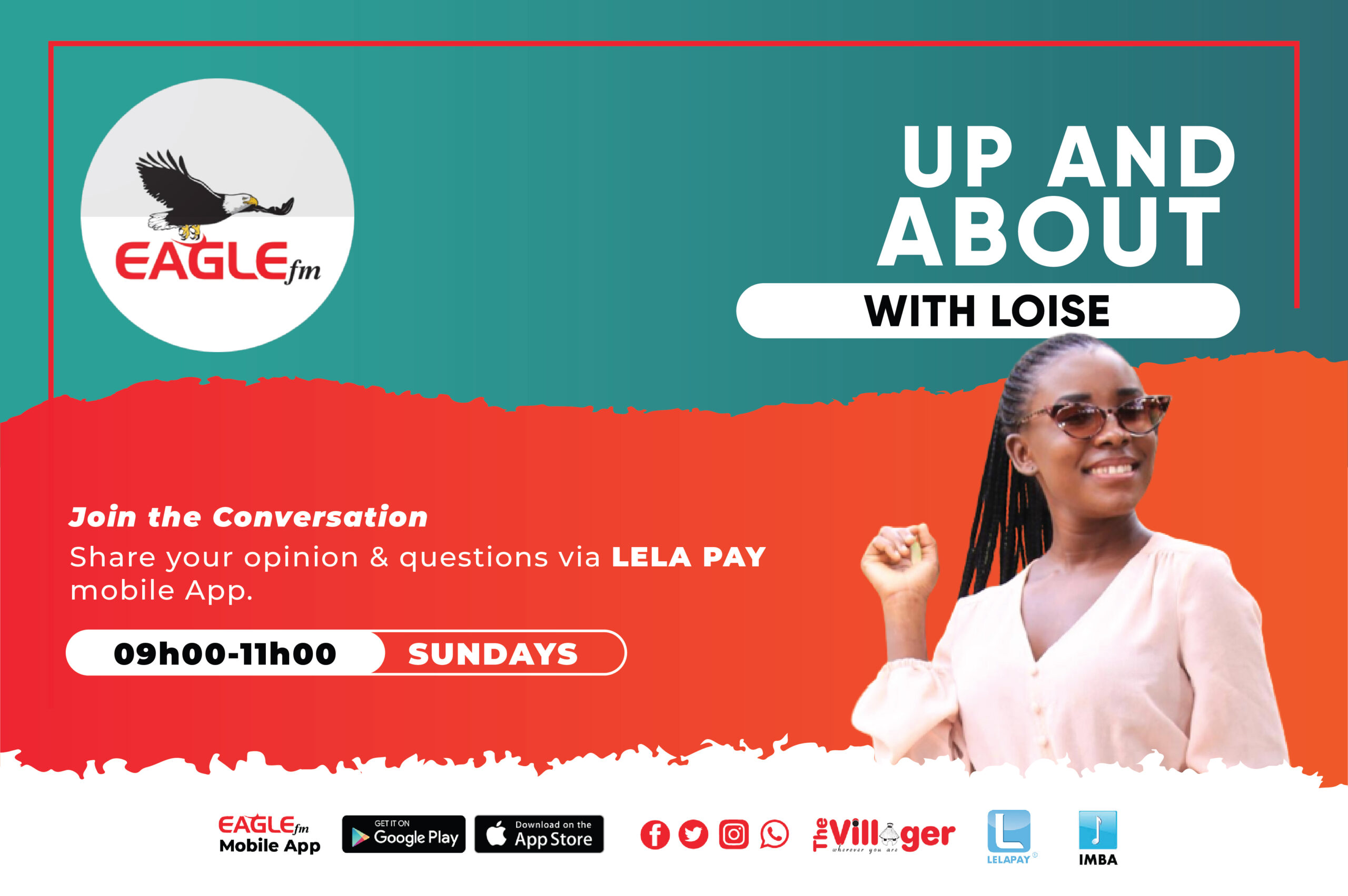 UP AND ABOUT WITH LOISE (9 APRIL 2023) – Eagle FM