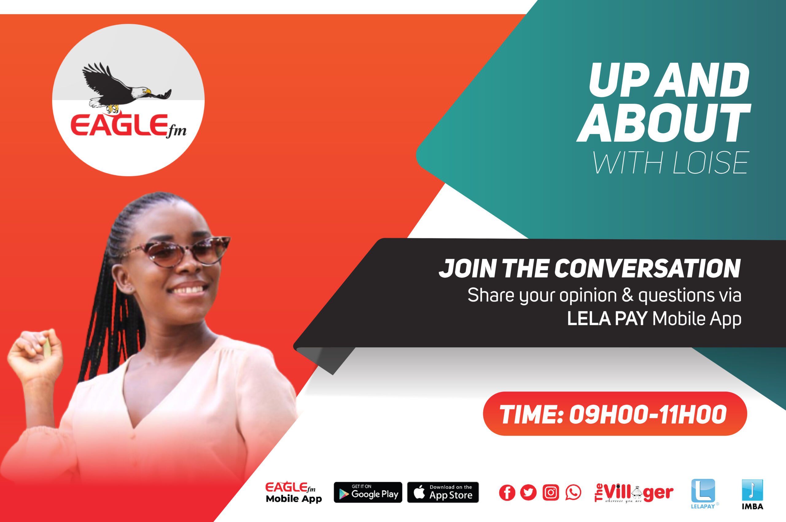 UP AND ABOUT WITH LOISE (20 AUGUST 2023) – Eagle FM