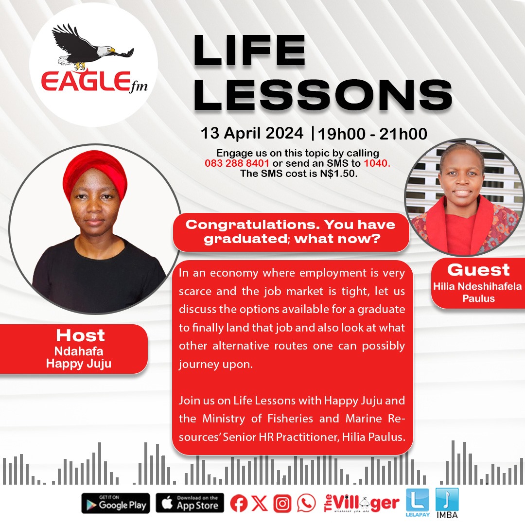 LIFE LESSONS WITH NDAHAFA HAPPY JUJU (13 APRIL 2024) – Eagle FM