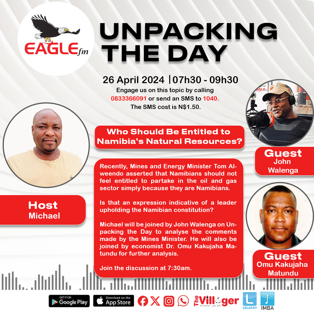 UNPACKING THE DAY WITH JOHN (26 APRIL 2024) – Eagle FM