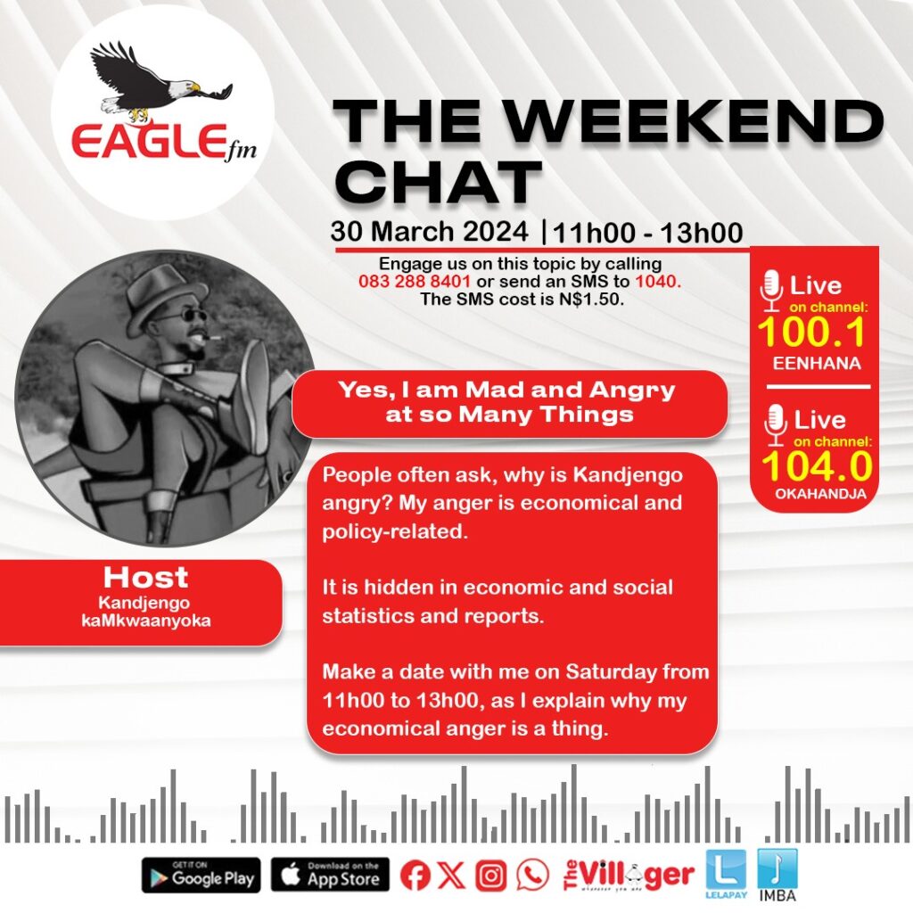 WEEKEND CHAT WITH KANDJENGO (30 MARCH 2024) – Eagle FM