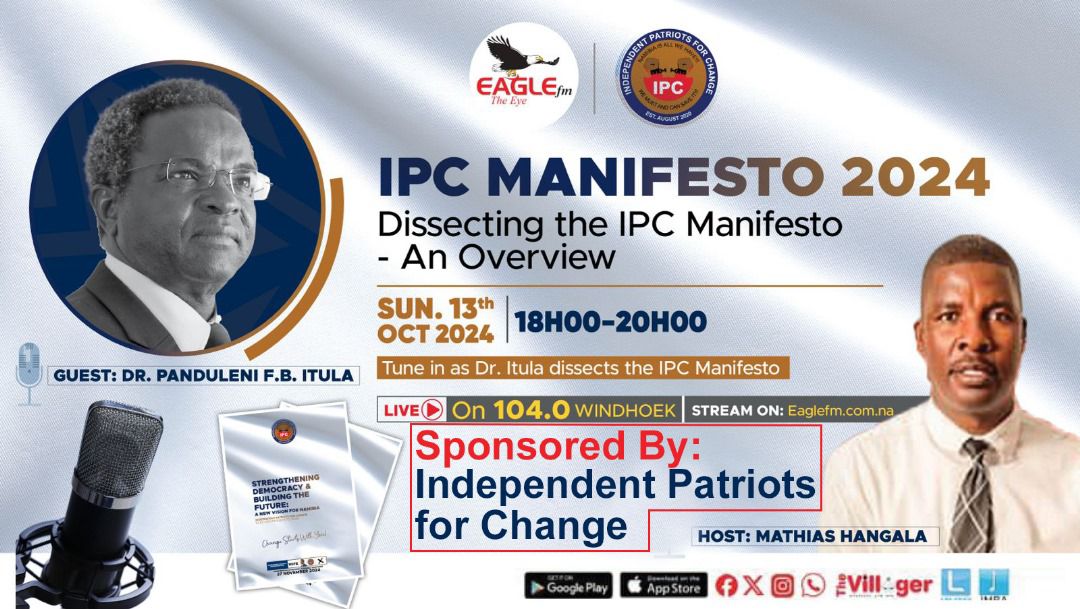 IPC MANIFESTO WITH MATHIAS (27 OCTOBER 2024) – Eagle FM