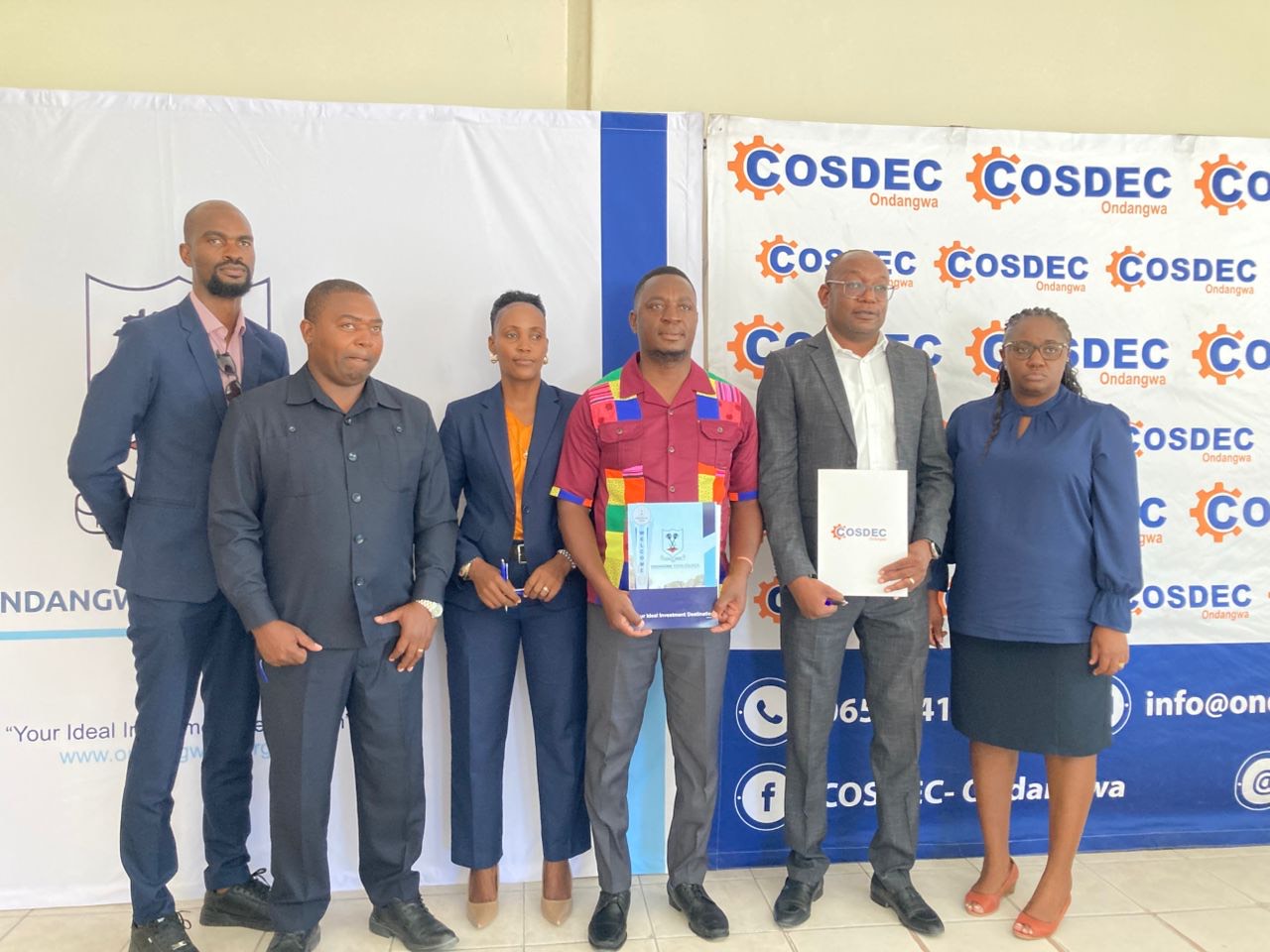 Ondangwa Town Council Commits Job Attachments for COSDEC Trainees ...