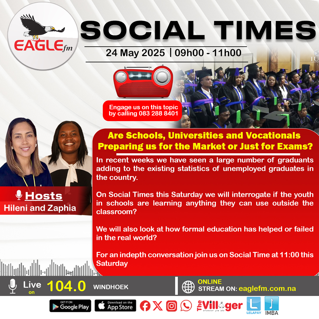 SOCIAL TIME WITH HILENI AND ZAPHIA (24 MAY 2025) – Eagle FM