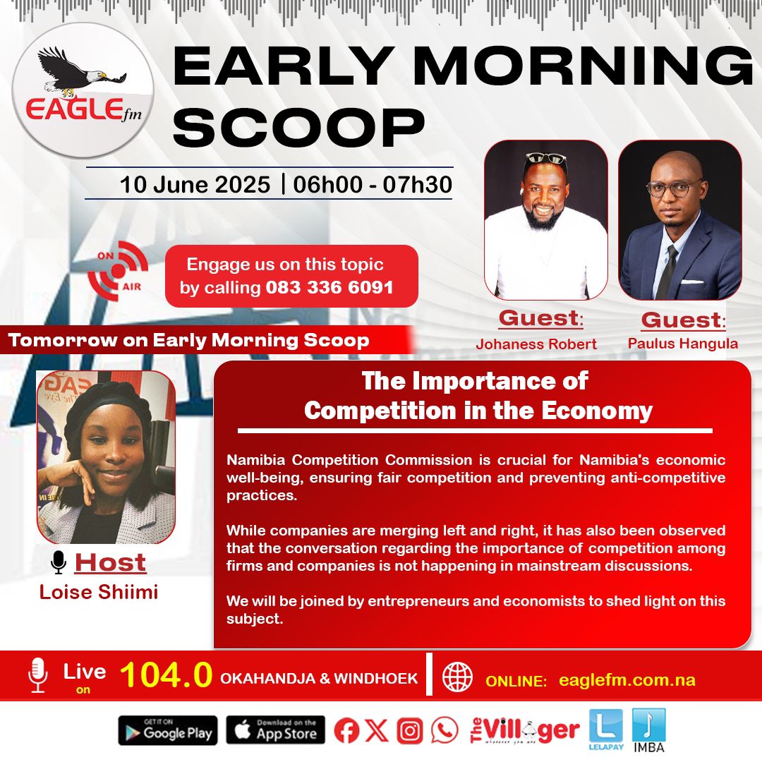 THE EARLY MORNING SCOOP WITH LOISE (10 JUNE 2025) – Eagle FM