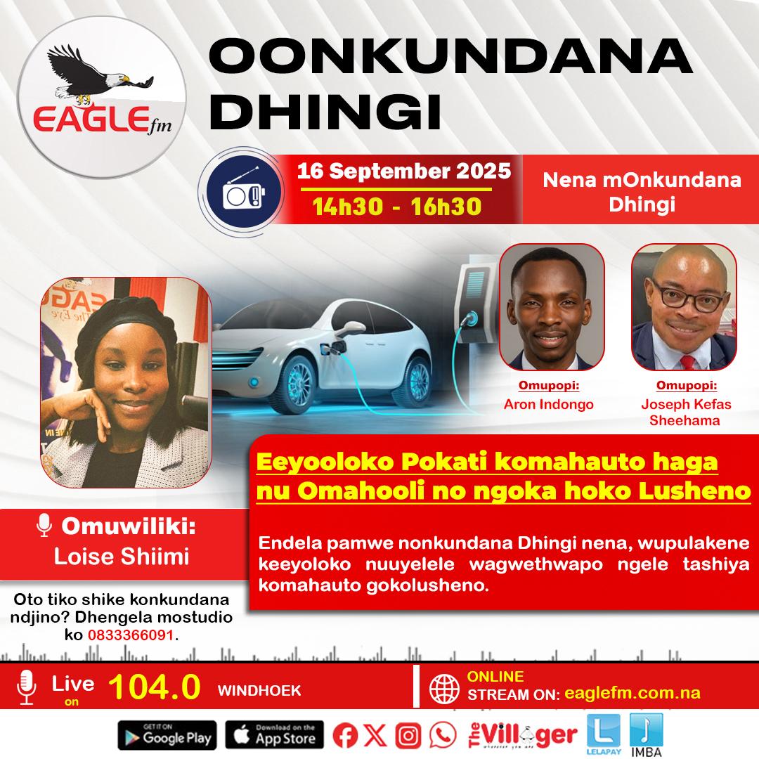 ONKUNDANA DHINGI PAMWE NA LOISE (16 SEPTEMBER 2025) – Eagle FM