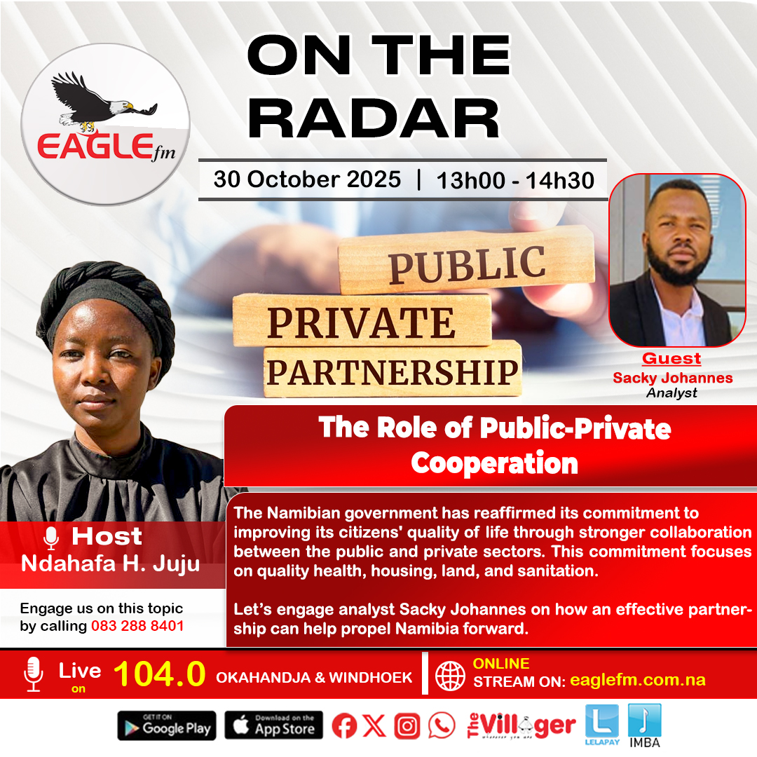 ON THE RADAR WITH SACKY JOHANNES (30 OCTOBER 2025) – Eagle FM