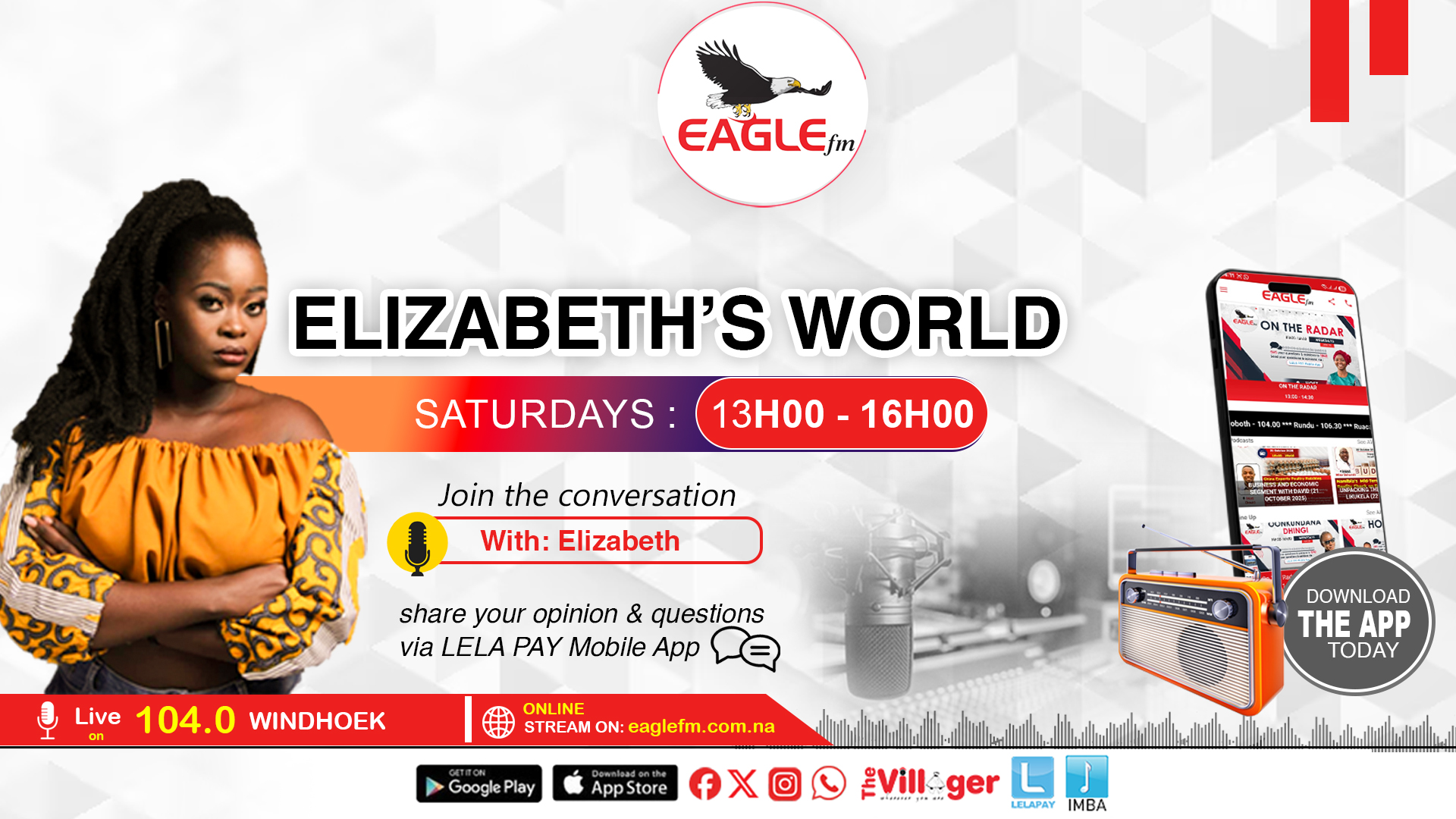 ELIZABETH'S WORLD WITH THE MATRIARCH (10 JANUARY 2026) – Eagle FM