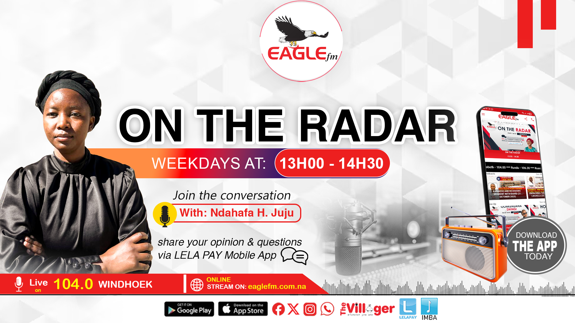ON THE RADAR WITH HAPPY JUJU (27 JANUARY 2026) – Eagle FM