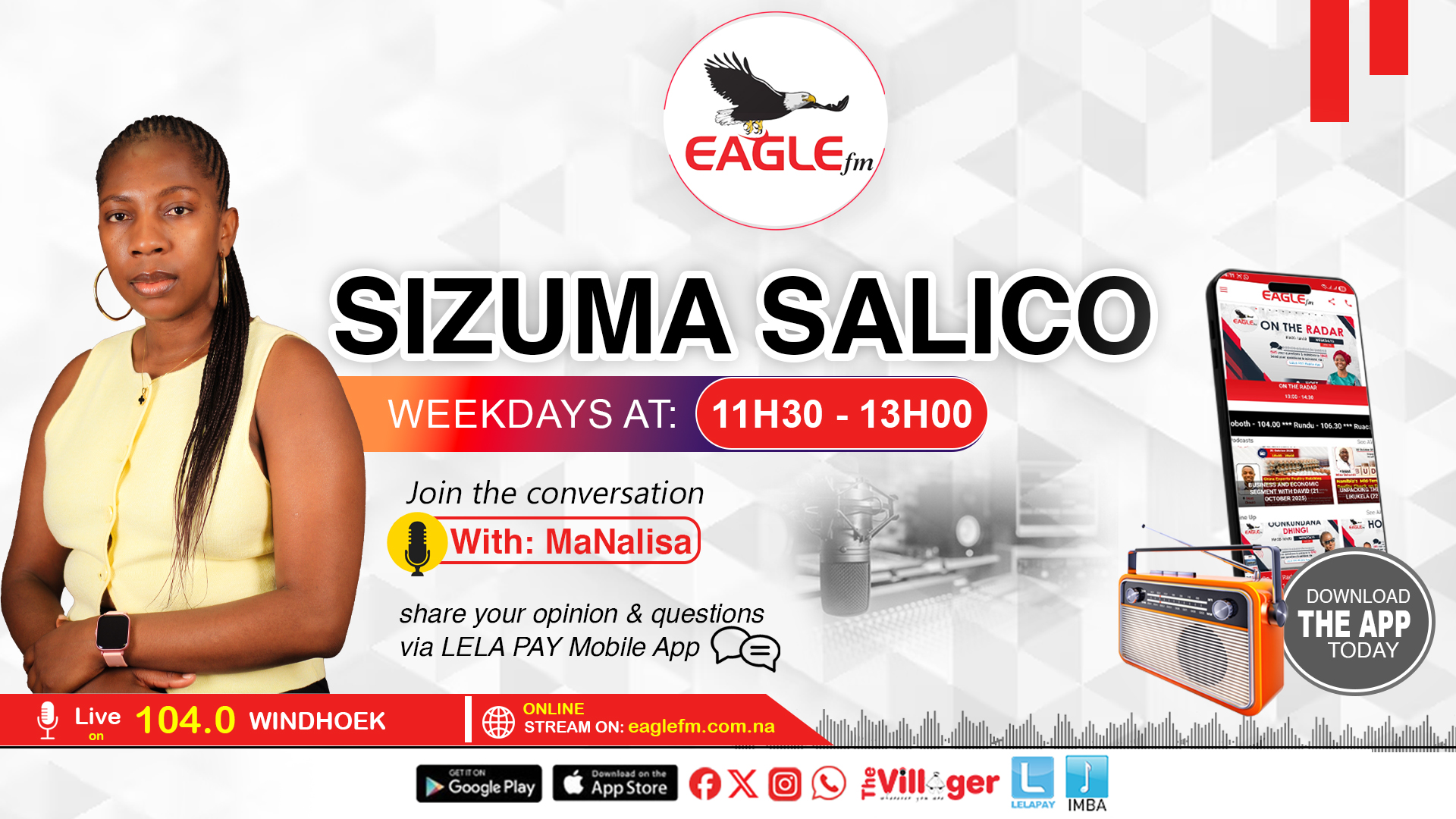 SIZUMA SALICO WITH ABIGAIL (21 NOVEMBER 2025) – Eagle FM