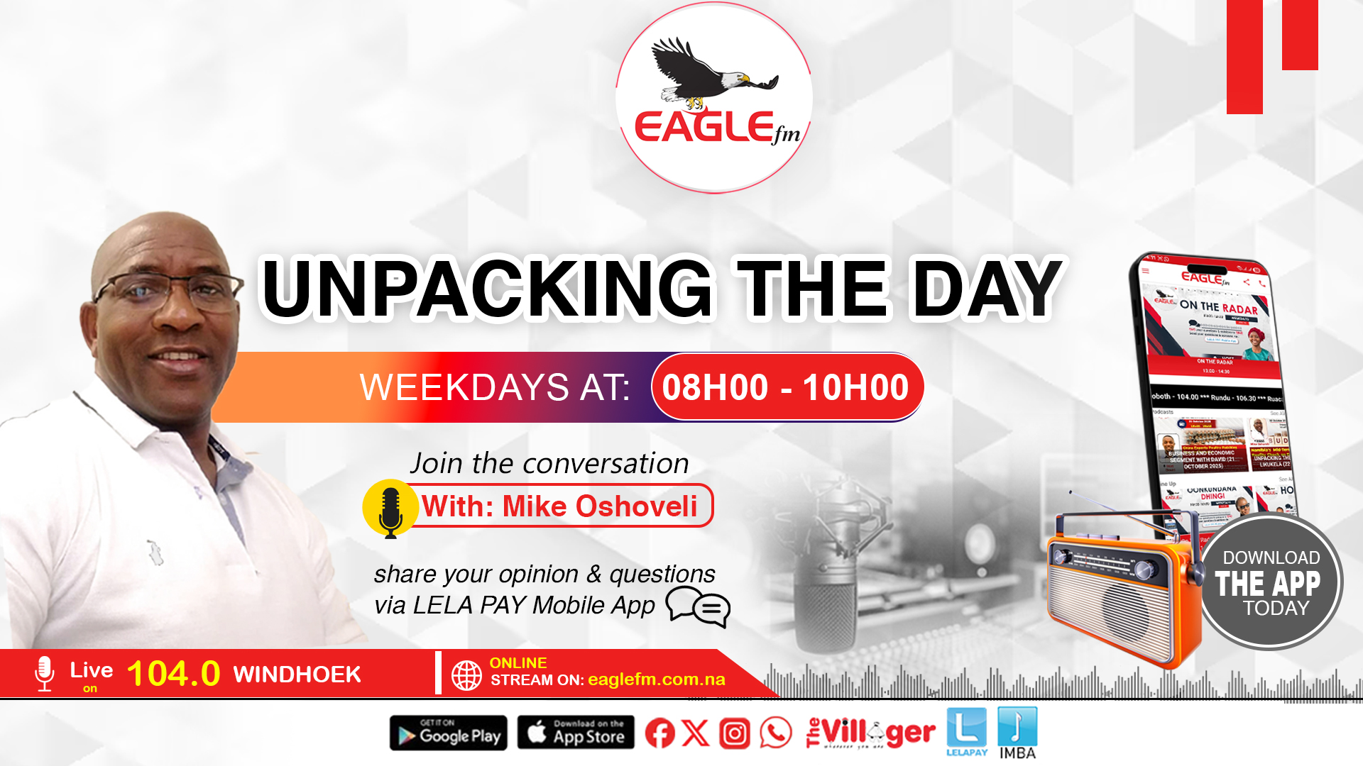 UNPACKING THE DAY WITH MIKE (14 JANUARY 2026) – Eagle FM
