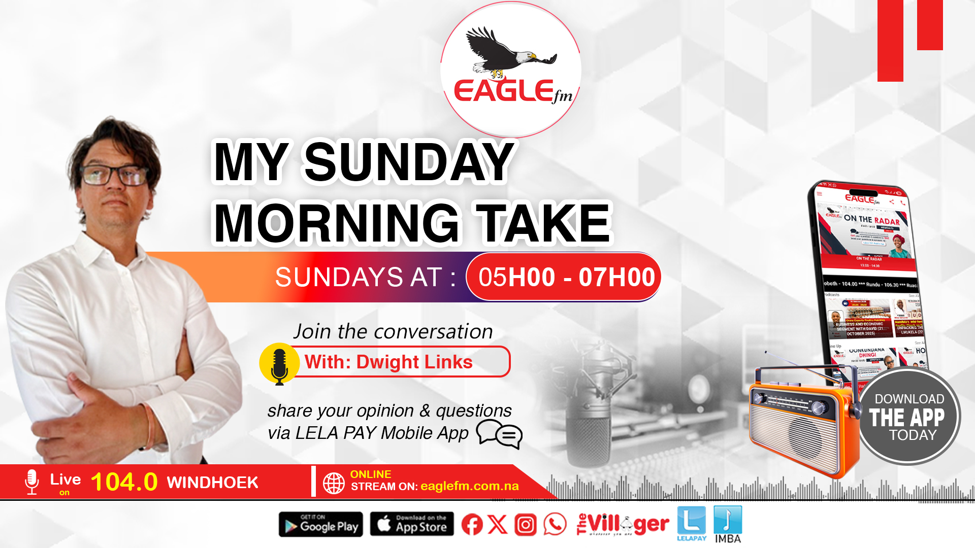 MY SUNDAY MORNING TAKE WITH DWIGHT (14 DECEMBER 2025) – Eagle FM