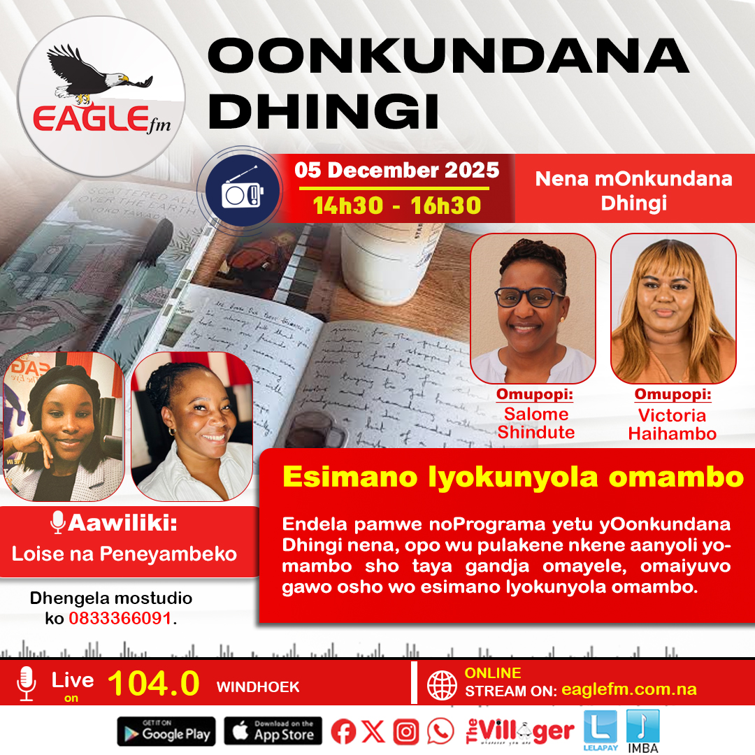 OONKUNDANA DHINGI PAMWE NA LOISE (9 DECEMBER 2025) – Eagle FM